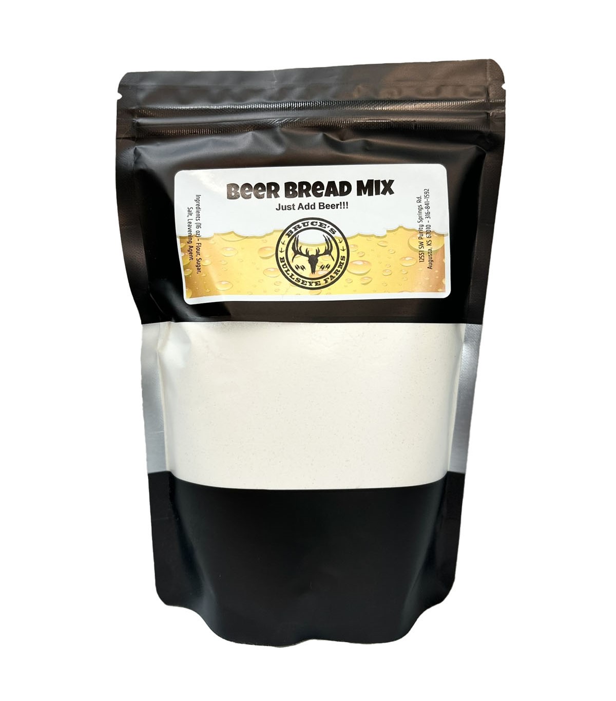 From the Land of Kansas Marketplace. Bruce's Bullseye Farms Bread Mixes